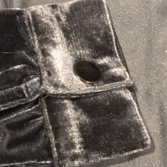 Jackets & Coats | Indigo Velvet Jacket | Poshmark